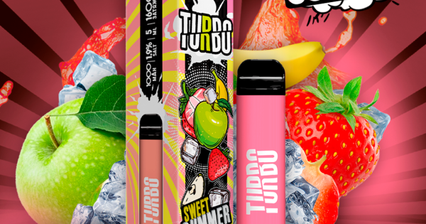 Одноразовое электронное устройство Turbo - Sweet Summer (1600 затяжек)
